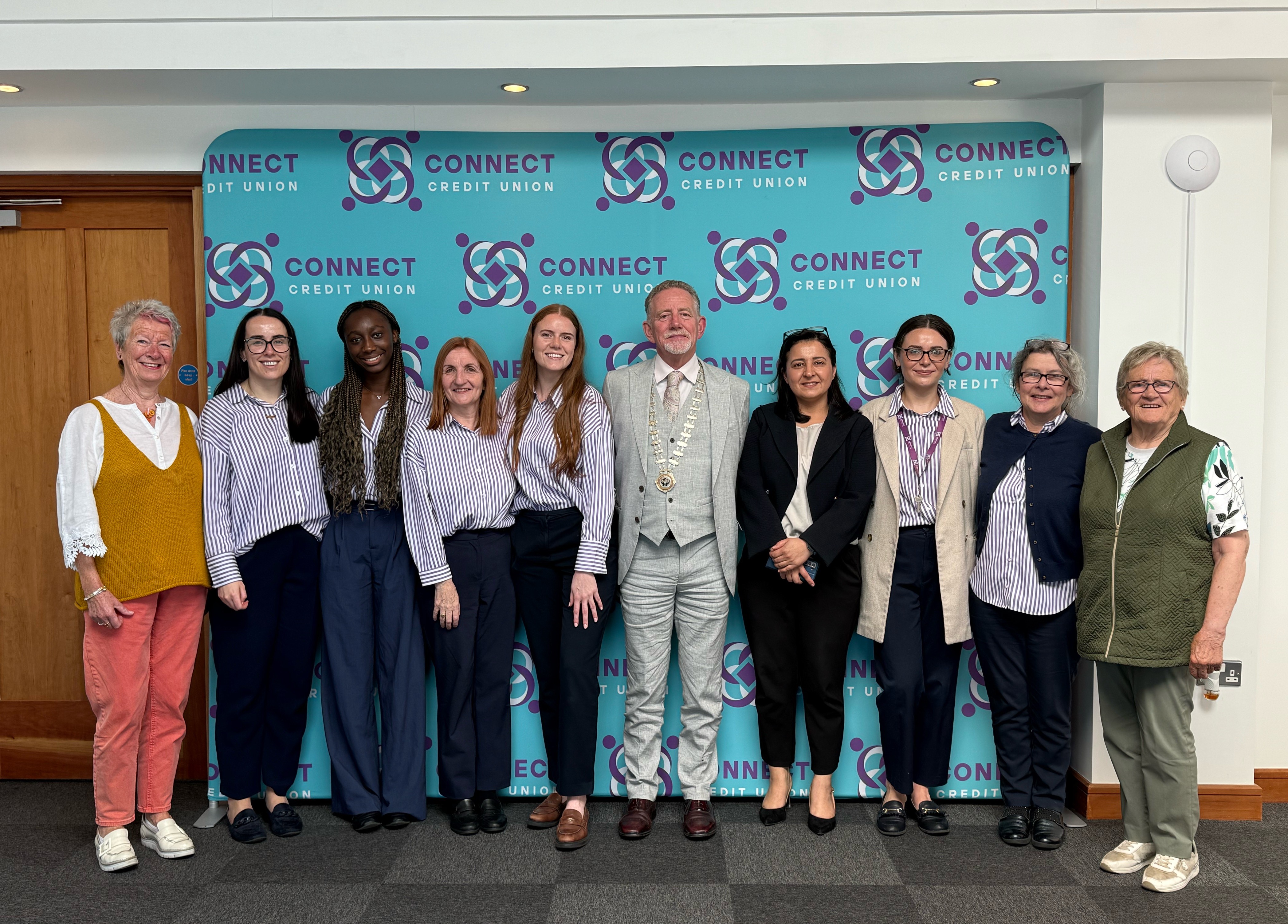 ILCU President Visits Connect Credit Union